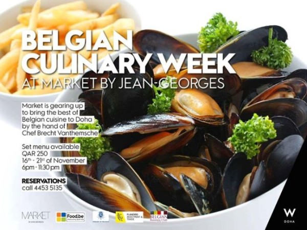 W Doha's Belgian Culinary Week - Qatar Eating