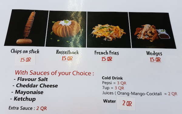 QIFF - All the food stalls! - Qatar Eating